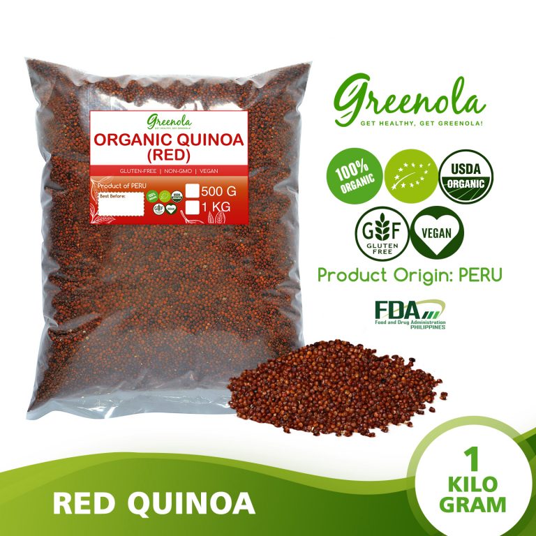 Greenola Organic Red Quinoa Bulk 250g | 500g | 1kg - Greenola